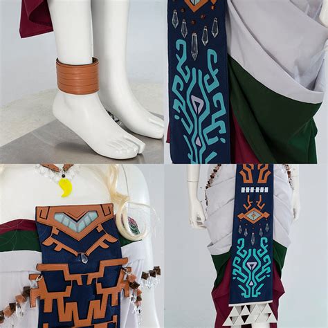 The Legend Of Zelda Tears Of The Kingdom Queen Sonia Cosplay Costume