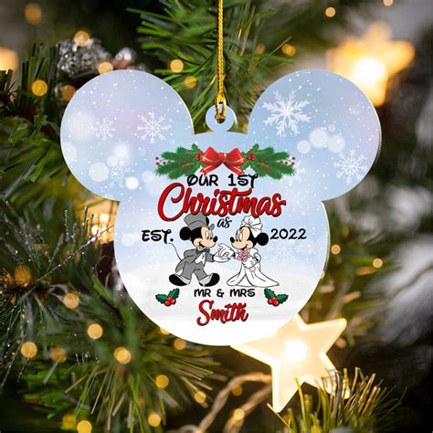 Mickey Mouse Christmas Tree Ornaments