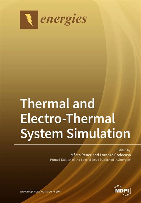 Thermal And Electro Thermal System Simulation Aquaenergy Expo Knowledge Hub