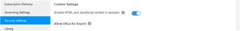Disallow Custom Html And Javascript In Dashboards Documents Reports