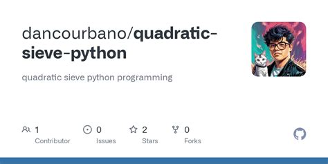Github Dancourbanoquadratic Sieve Python Quadratic Sieve Python