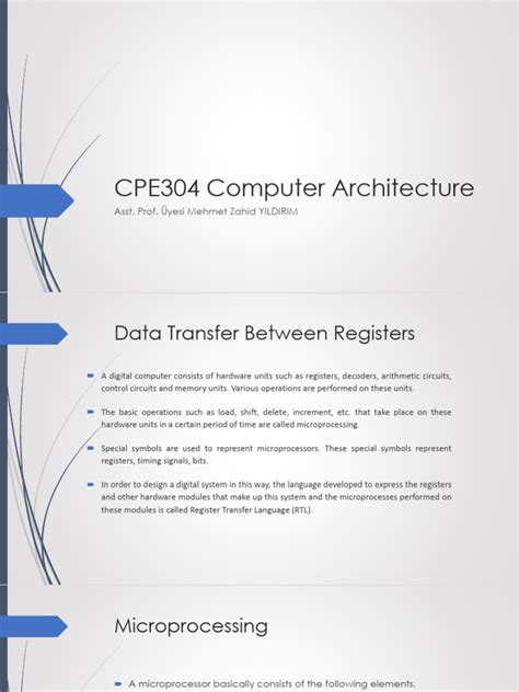 Cpe304 Computerarchitecture 4 Pdf Bit Digital Electronics