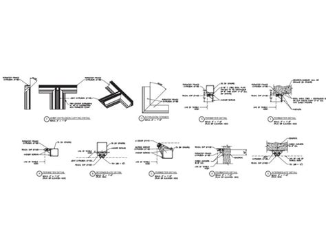 Sfx Typical Details Tensile Mesh Cladding S0 0 — Flexfacades By Structurflex