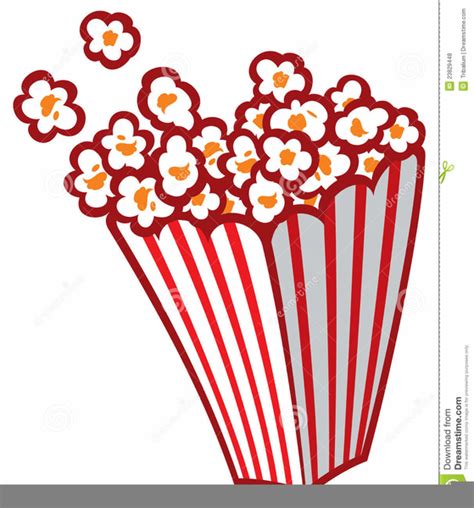 Popcorn Tub Clipart Free Images At Vector Clip Art Online