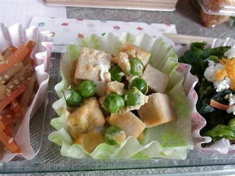 高野豆腐とグリンピースの卵とじ Antenna[アンテナ]