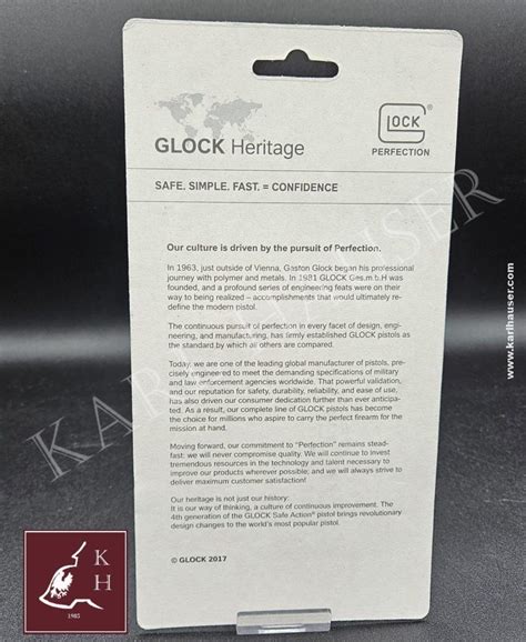 Glock Mos Adapter Set Ndlc Modular Optic System Original And New Sealed Karl H User