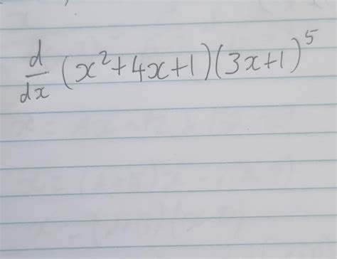 Solved Dxd X2 4x 1 3x 1 5