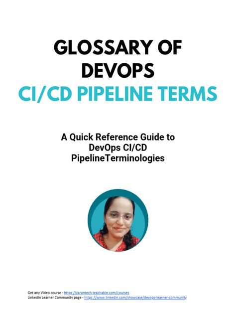 Glossary Of Devops Cicd Pipeline Terms Pdf Cloud Computing Source