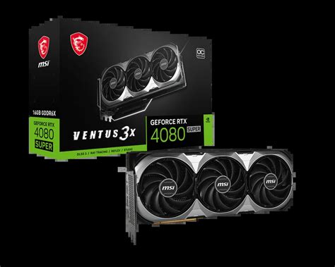 Msi微星 Geforce Rtx4080 Super Ventus 3x Oc 16gb Gddr6x Se Computer