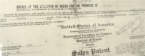 Anong English Ng Titulo Ng Lupa