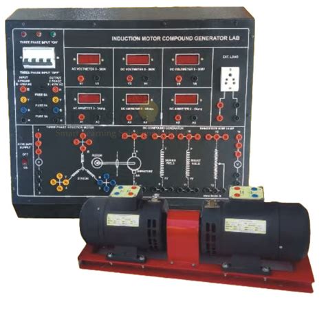 Induction Motor Compound Generator Lab India Manufacturers Suppliers And Exporters In Delhi India