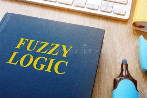 Book About Fuzzy Logic On A Table Stock Photo Image Of Manyvalued Type 116600560