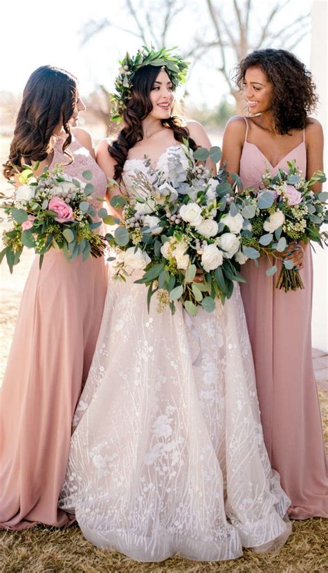 Trendy Dusty Rose Wedding Color Ideas Hi Miss Puff