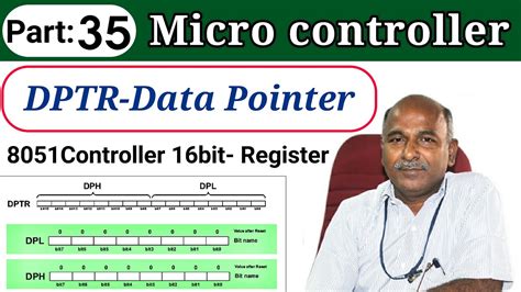 Dptr Data Pointer 16bit Register In Tamil Youtube