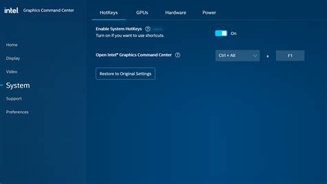Solved Ctrl Alt Arrow Keys Do Not Rotate The Screen Intel Community