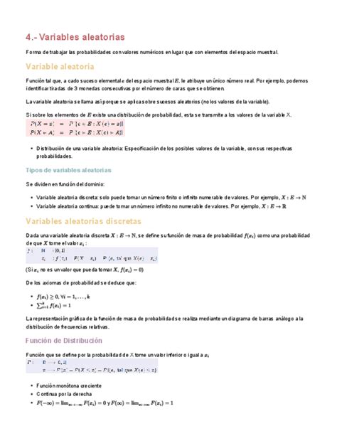 4 Variables Aleatorias Pdf