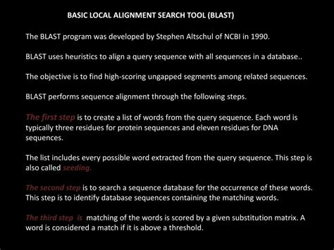Ppt Sequence Database Powerpoint Presentation Free Download Id7122673