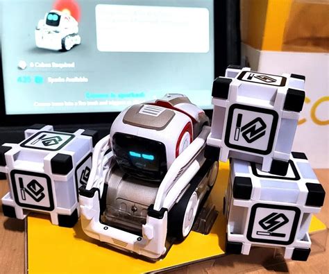 Fully Boxed Anki Cozmo Robot Cubes Charger Box Manuals Like N£