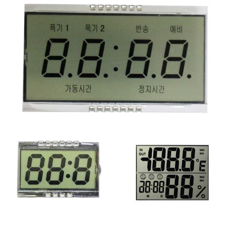 Custom Size Screen Fuel Dispenser Board 887 776 Tn Htn Stn Va Monochrome Display Lcd 886 7