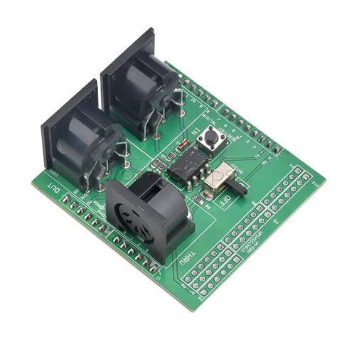 Midi Shield Breakout Board Per Arduino Uno R3 Avi Pic Adattatore