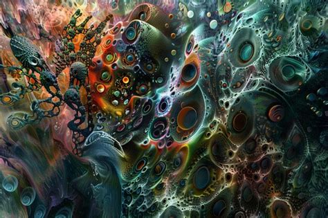 Premium Photo Technology Meets Art Abstract Neural Networks Ar Generative Ai