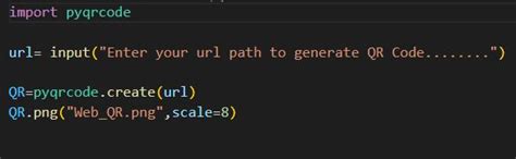 🐍🔗 Python Script To Convert Urls Into Qr Codes Streamline Your