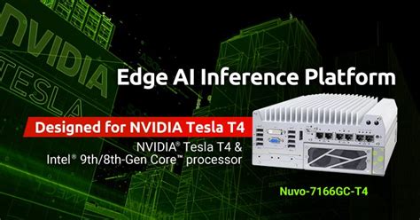 Nuvo 7166gc Designed For Nvidia Tesla T4 Edge Ai Gpu Computing Neousys Technology