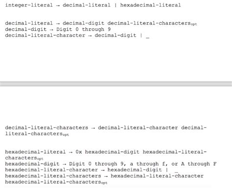 Solved The Following Ebnf Rules Are A Simplified Version Of