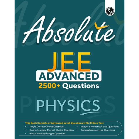 Absolute JEE Advanced Physics Questions For 2025 26 Exams PW Store