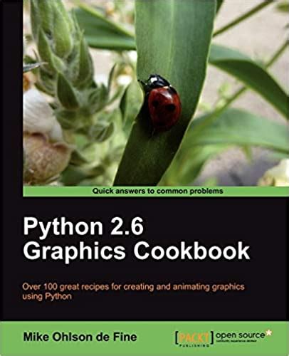 python 2 6 graphics cookbook cabh caitanya book house