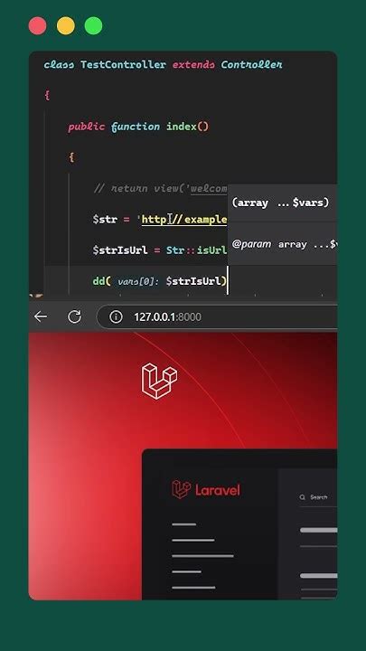 Cara Mudah Validasi Url Di Laravel Dengan Strisurllaraveltips Youtube