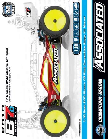 Team Associated RC B D Manual