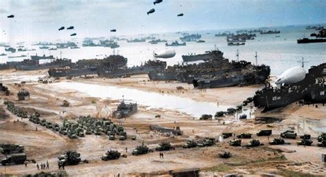 Высадка в Нормандии 1944 года операция союзных войск Вторая мировая