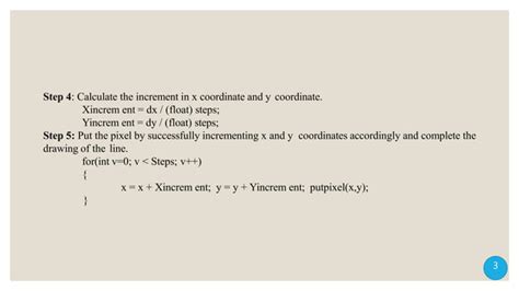Digital Differential Analyzer Pptx