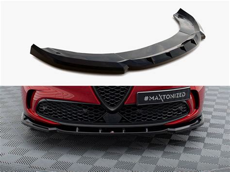 Front Splitter V 2 Alfa Romeo Tonale Mk 1 Maxton Design Uk