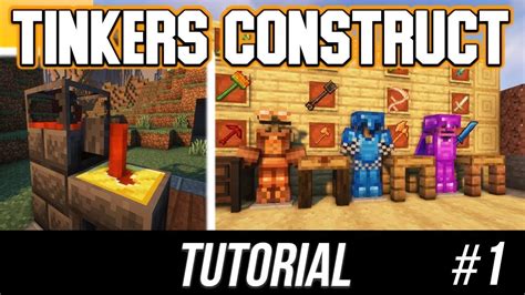 Tinkers Construct Tutorial Guide 1 16 5 1 19 2 Part 1 Basics Minecraft Java Edition