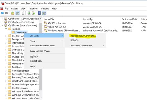 Adfs Için Sertifika Hazırlama Azure Security Cyber Security