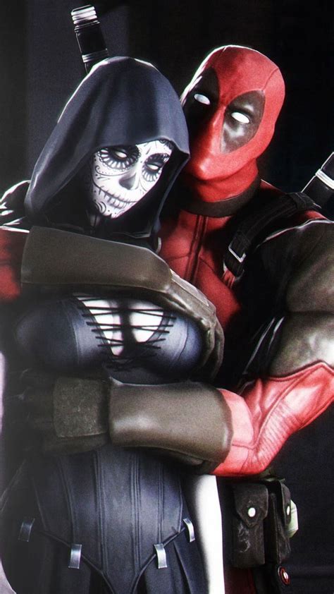 Deadpool With Girlfriend Lady Deadpool Deadpool Comic Deadpool