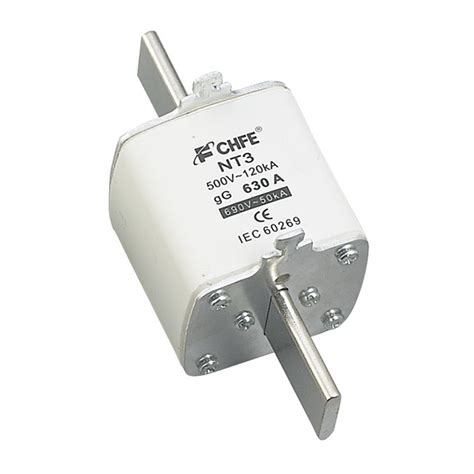 China IEC Approved NT Series Blade 160A Ceramic Fuse Manufacturers Suppliers Factory