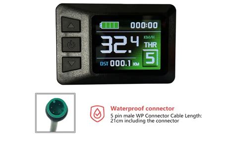 Ebike Lcd 24v 52v Electric Bike Conversion Display For Kt Controller Emotoer