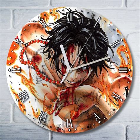 Настенные часы УФ аниме One Piece ван пис луффи нами Санджи зоро тони чоппер брук