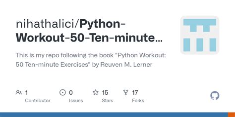 Python Workout 50 Ten Minute Exerciseschpt 01 Numeric Typesexer 01