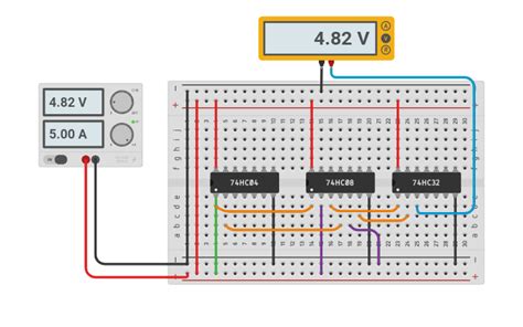 Circuit Design Multiplexer 1 2 Tinkercad