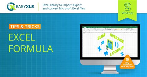 formulas in excel sheet from vbscript r easyxls