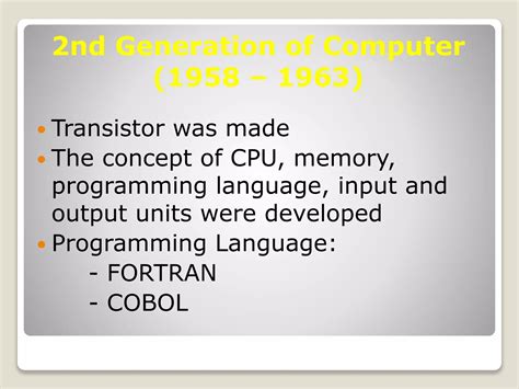 generations of computers pptx computing technology and computing