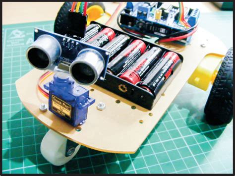 project 22 ultrasonic robot arduino project handbook volume ii [book]