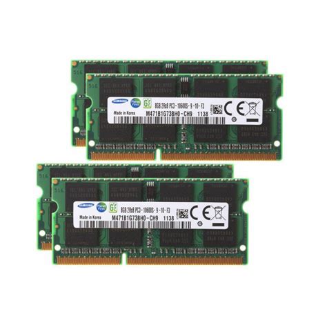 แรมโน๊ตบุ๊ค 48gb Ddr3 Ddr3l 13331600mhz Samsung Ram Notebook รับ