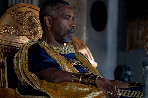 Gladiator Ii Star Denzel Washington Praises The Films Cast