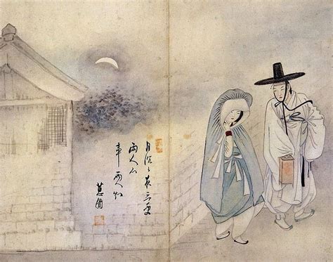 신윤복 미인도 해석~ 네이버 블로그