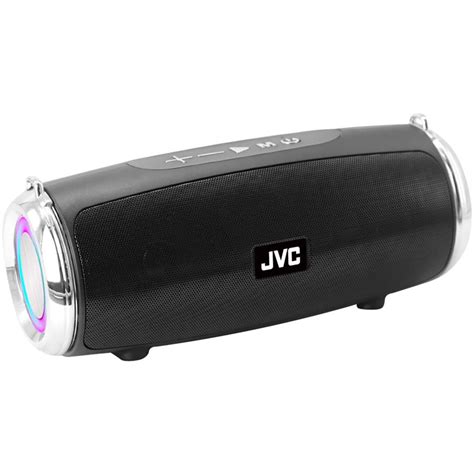 Jvc Portable Bluetooth Boombox With Carry Strap Black Big W